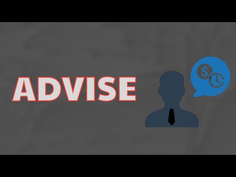 What Does ADVISE Means || Meanings And Definitions With Example in ENGLISH .