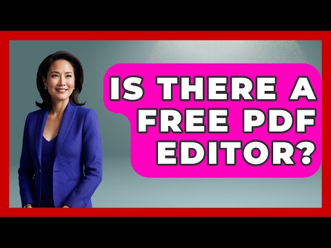 Is There A Free PDF Editor? - The Time Management Pro