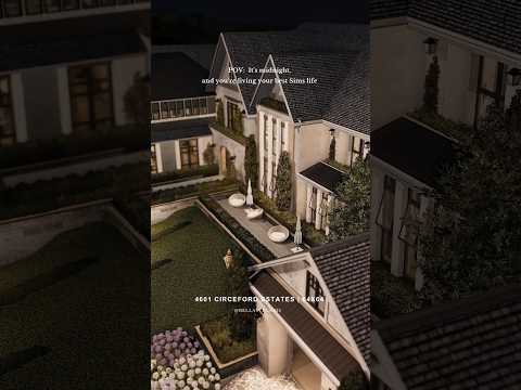 🌌4601 Circeford Estates | 64x64 | The Sims 4 Build #simsbuilder #sims4 #sims #sims4cc #sims4build