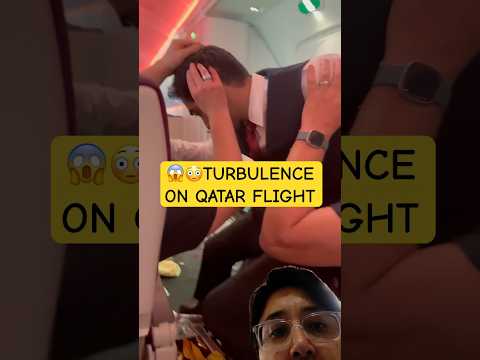 ๐ฑ๐ณOMG!Turbulence on Qatar flight #aviation #travel #airplane #ytshorts #shorts #omg #viralvideo