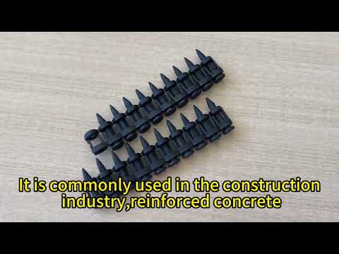 1-3/8" 3.0x25 Galvanized Collated Concrete Nails Gas Drive Pins Nails for BX3 Nails XP