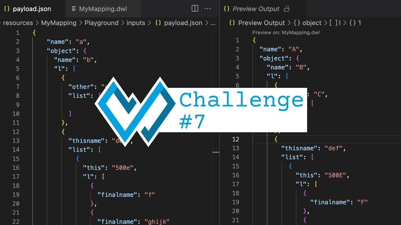 DataWeave programming challenge #7: Modify certain values from a JSON structure