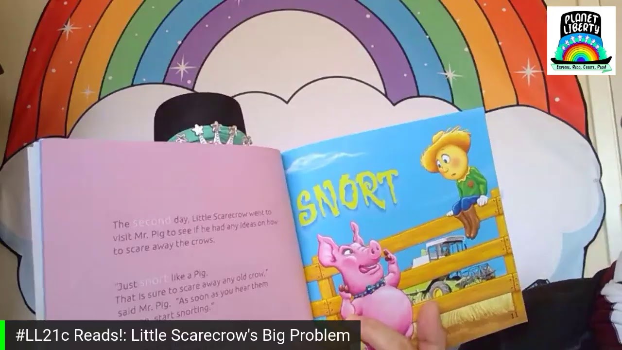 Planet Liberty Reads! Little Scarecrow's Big Problem