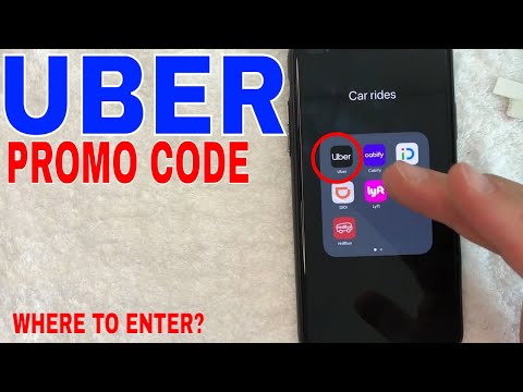 ✅ Where To Enter Uber Promo Code 🔴