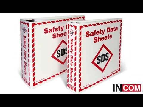 INCOM | Safety Data Sheet SDS Binders