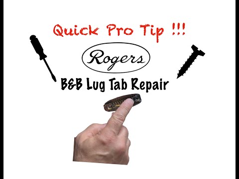 Quick Pro Tip!!! B&B lug tab repair.