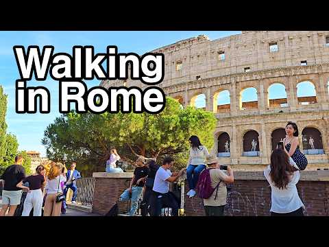 Feel Rome, Italy - 4K Walking Tour Guide and Hidden Gems | Rome & Vatican Travel