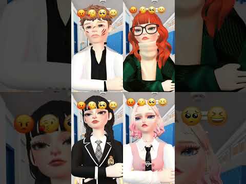 Gambare | Emoji challenge by #wednesday #enidsinclair #tylergalpin #marilyn #zepeto #tiktok #viral