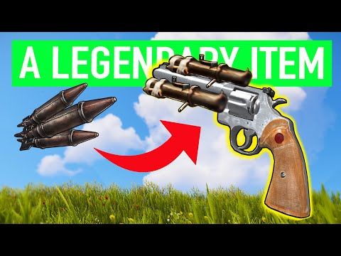 I Found A Rare Legendary Item on the MOST MODDED Server in Rust...