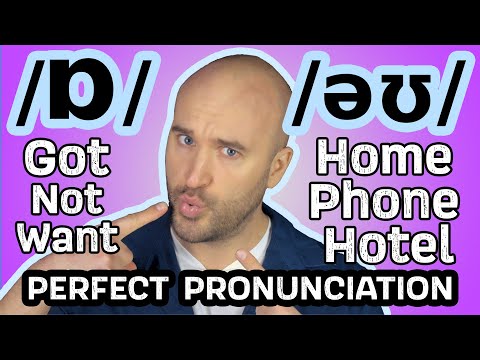 "I've gOt to phOne hOme!" | Perfect Pronunciation! O/ɒ/ and Oh /əʊ/!