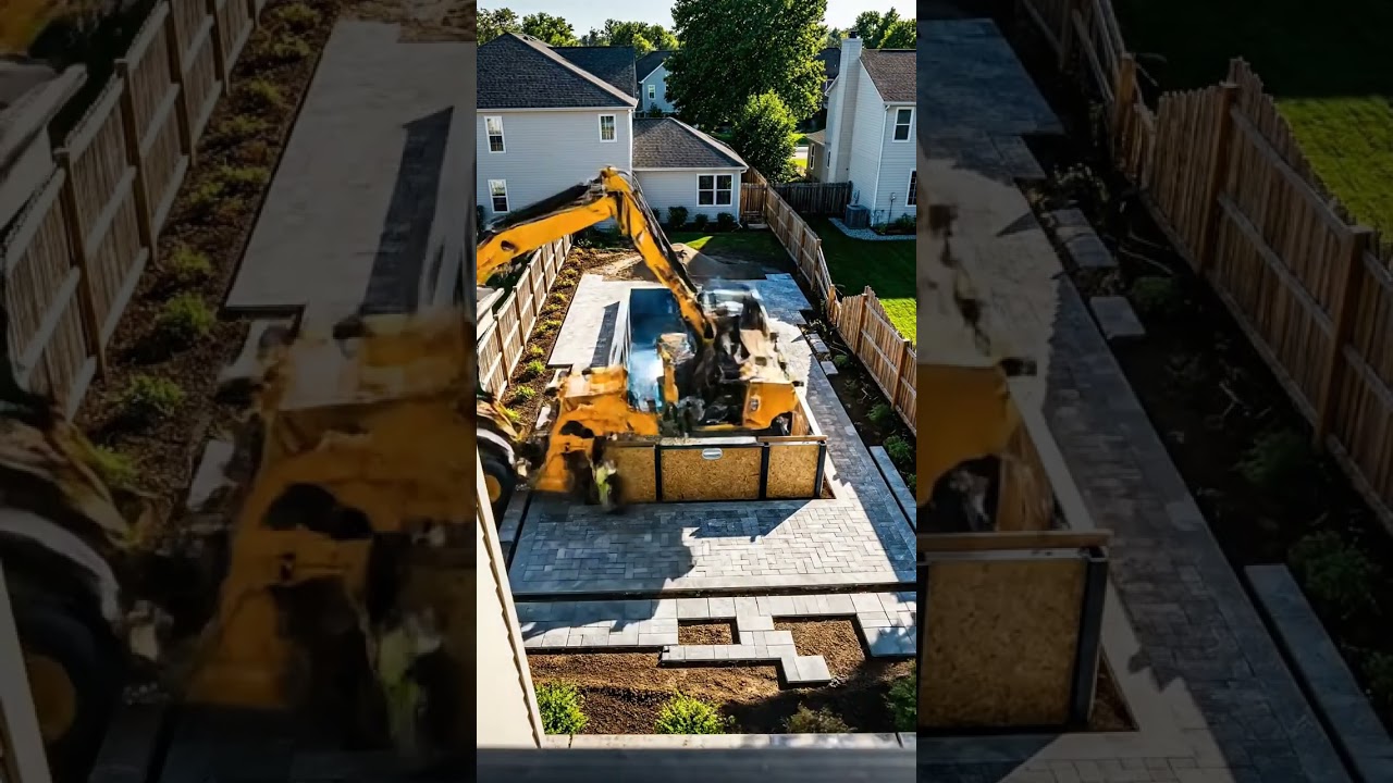 🏡The Ultimate Modern Backyard Reveal | #luxuryrealestate  AI Visualization 2026