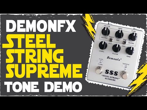 Demon FX DemonFx Steel String Supreme Overdrive Electric | Reverb
