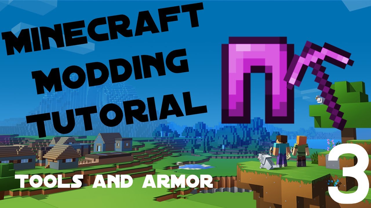 Create Minecraft Mods WITHOUT CODING!! - EP3 - Tools and Armor | MCreator Tutorial