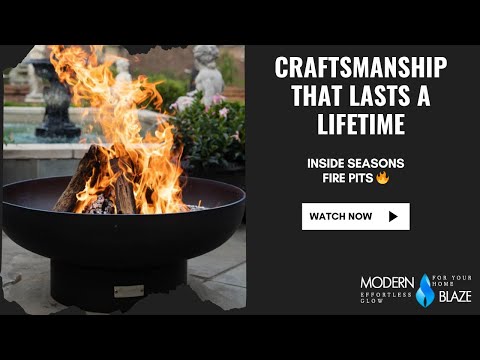 Craftsmanship That Lasts a Lifetime – Inside Seasons Fire Pits 🔥