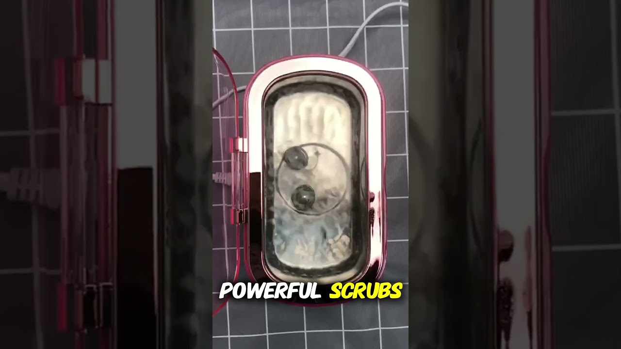 Ultrafast Cleaning with Sound Waves!