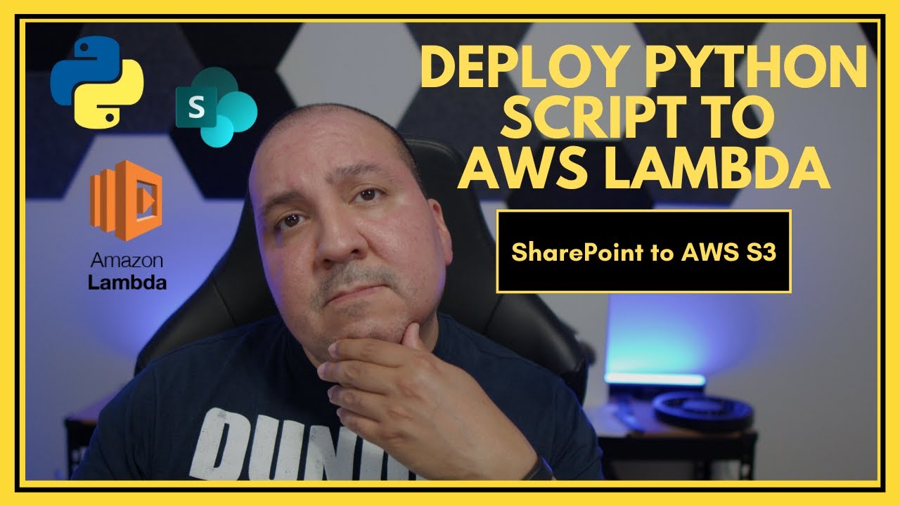 Deploy Python Script To AWS Lambda with Trigger