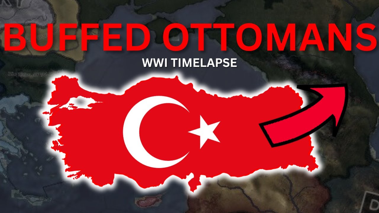 I BUFFED the Ottomans in HOI4 and This Happened