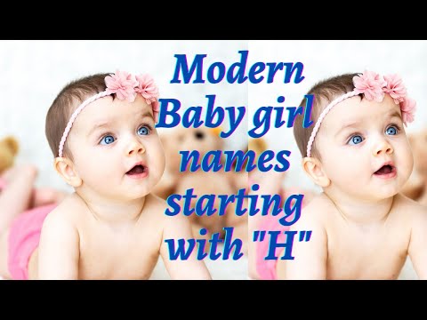 Unique Baby Girl Names starting with "H"| Baby Girl Names starting with "H"| Quilling School