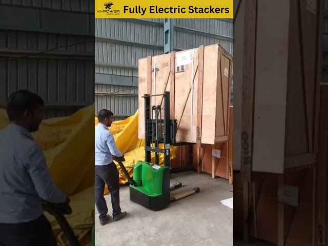 Industrial Stacker - FULLY ELECTRIC STACKER 1.5TON/3.5METER ...