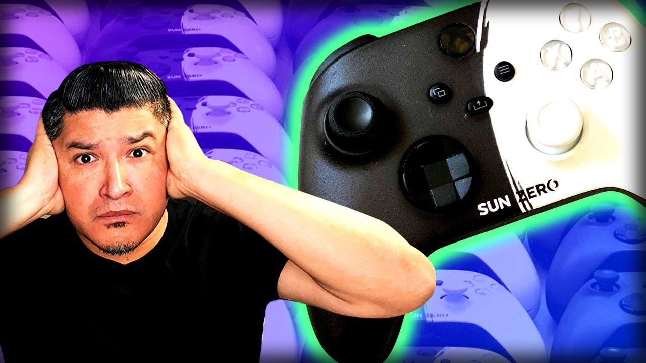 Painting 50 Xbox Controllers