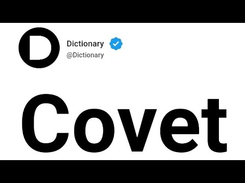 Covet Meaning In English