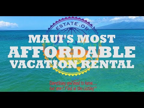 Maui Vacation Rentals - Aina Nalu ~ Call 808-298-2030