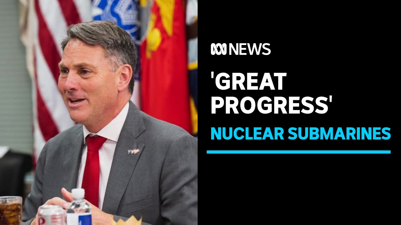 AUKUS members say plans on track for Australia to acquire nuclear-powered submarines | ABC News