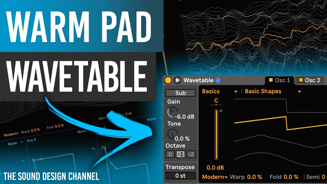 Sound Design Tutorial | Pad Sound | Wavetable Tutorial