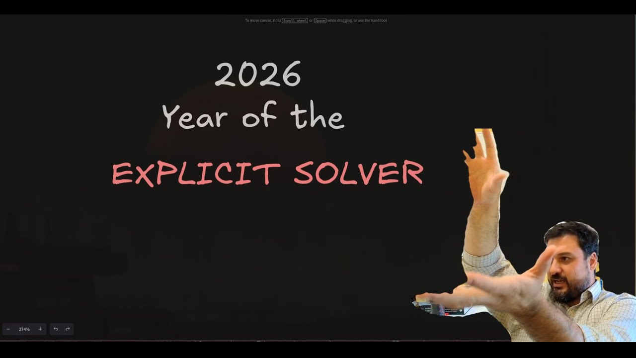 2026 the year of the EXPLICIT SOLVER in OpenSees