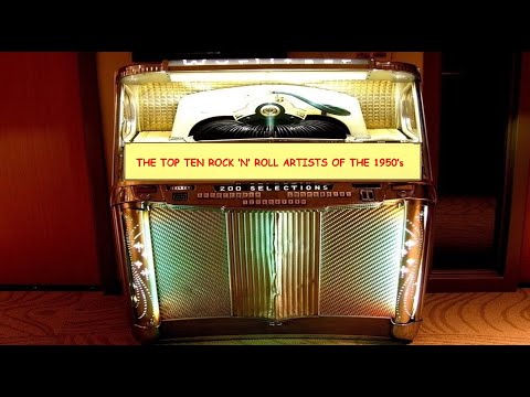 TOP TEN ARTISTS OF THE 50's