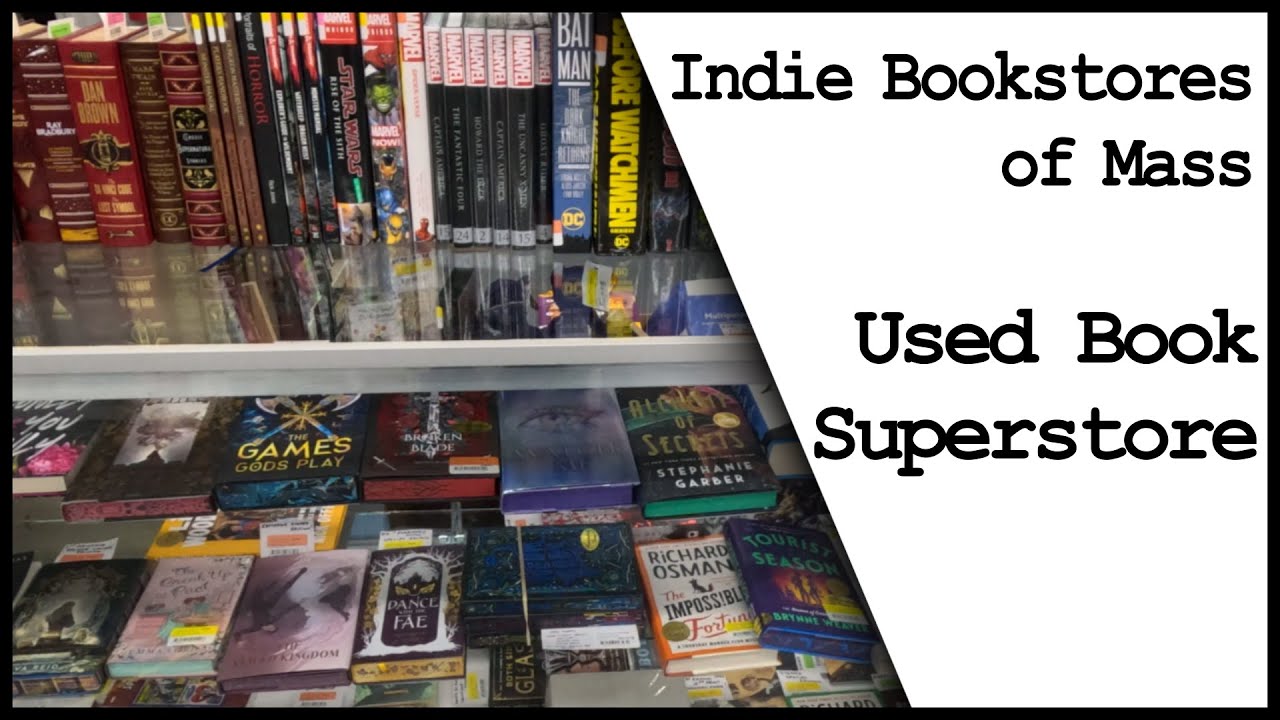 Used Book Superstore in Burlington, MA - Exploring Independent Bookstores