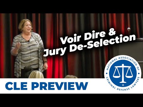 Talk to Me: Voir Dire and Jury De-Selection in Criminal Cases - A 13-Episode Web-Series