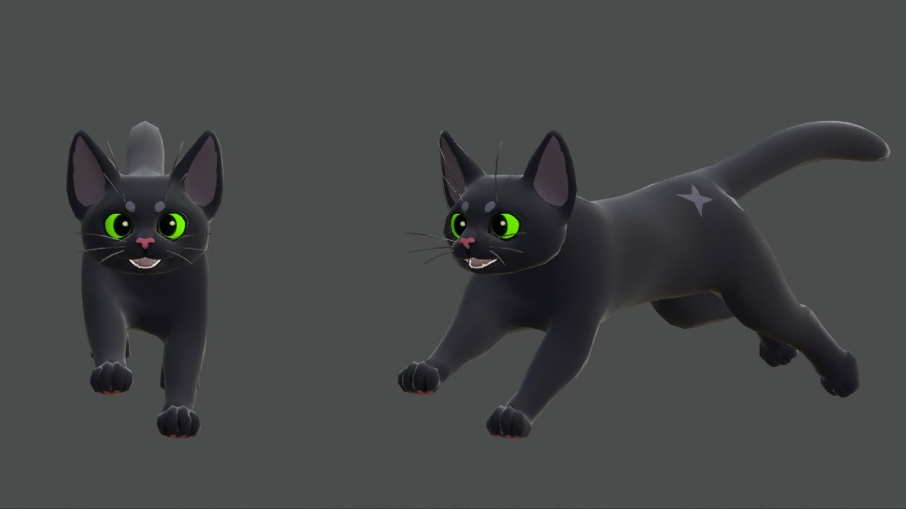 Cat Run Cycle - Learning 3D Animation