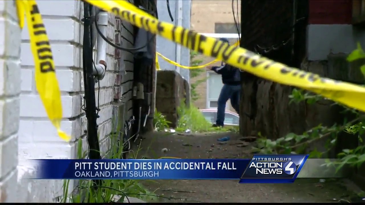 Pitt student dies in accidental fall