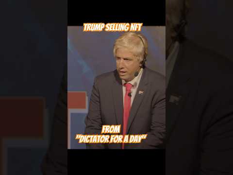 Donald Trump selling Trump Card NFTs
