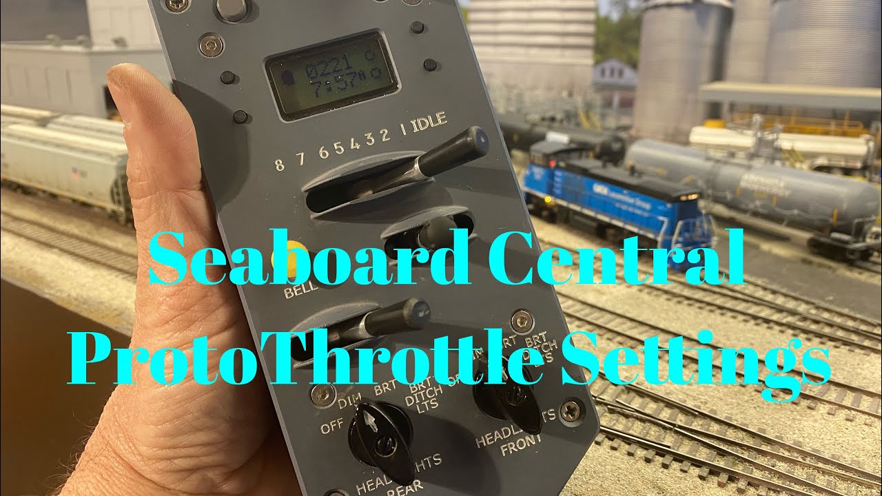 Seaboard Central - ProtoThrottle Settings