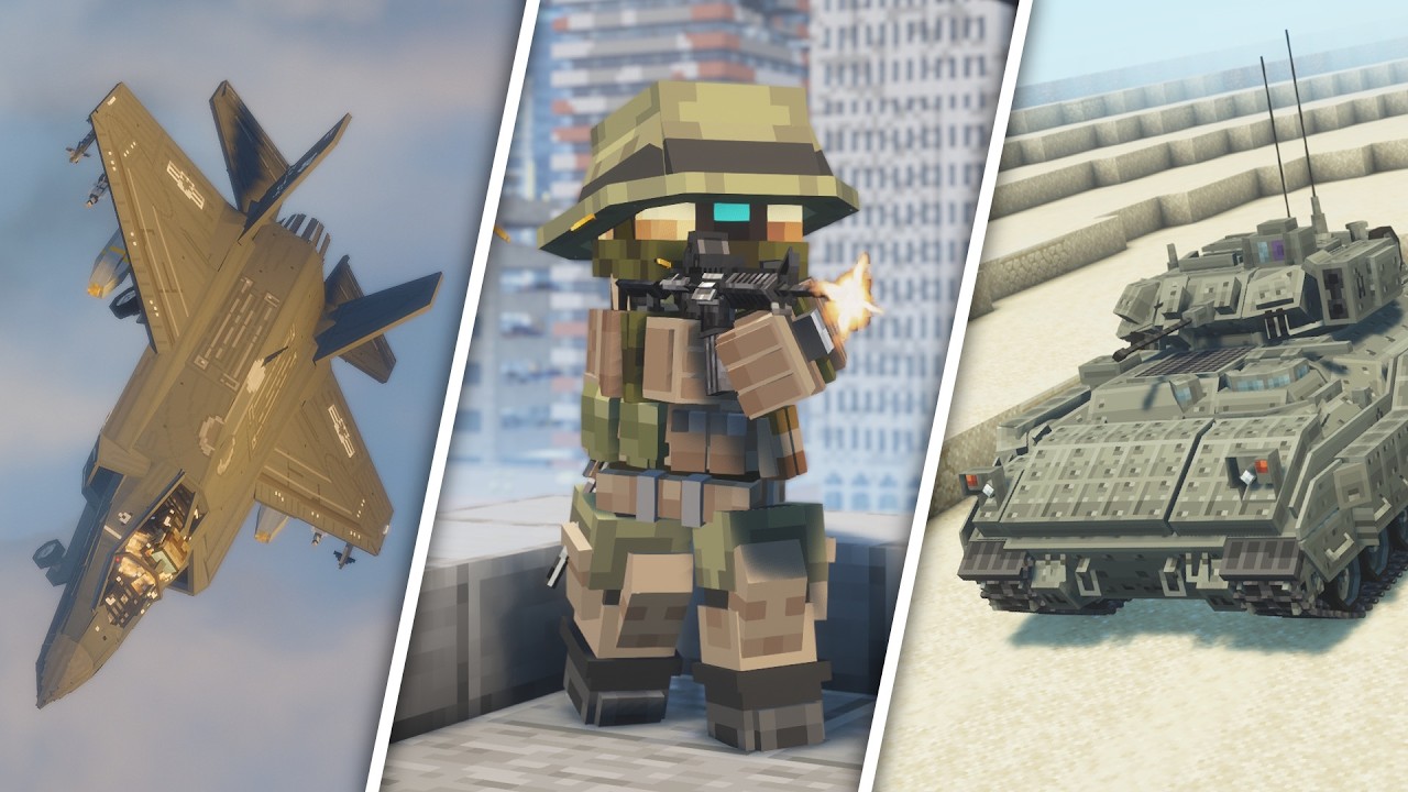 20 Military Minecraft Mods 2025 (Forge & Fabric)
