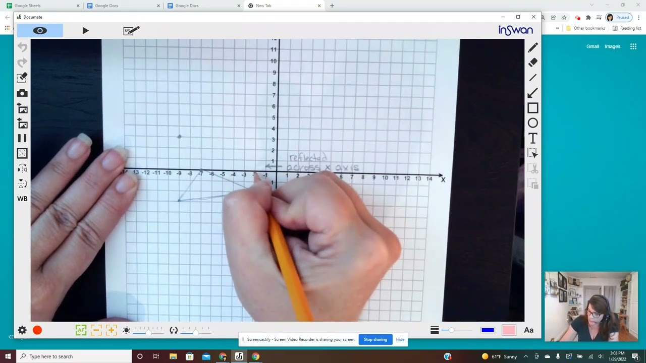 Reflections (flip transformations) (9-2) GA