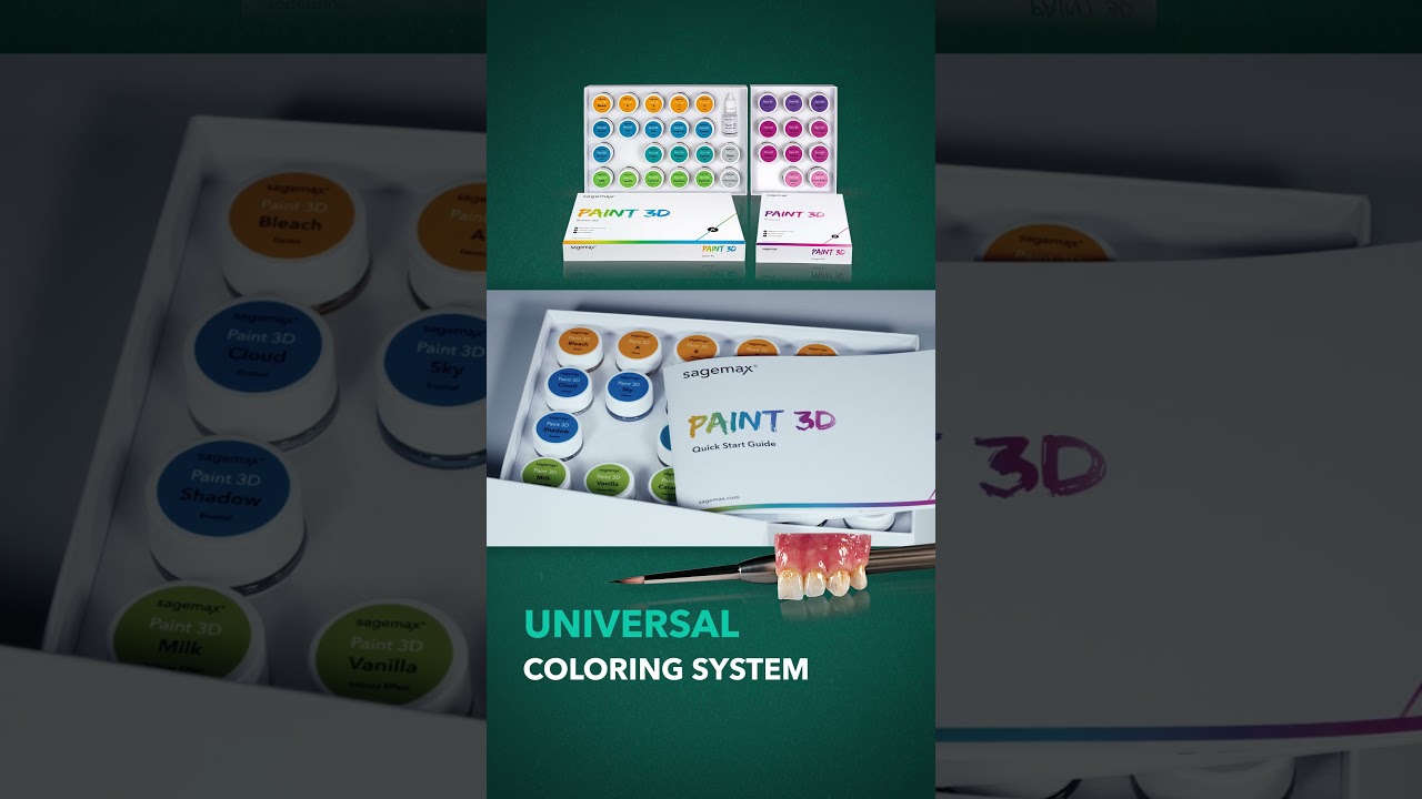 Learn all about our new product Paint 3D 🦷💎🔬