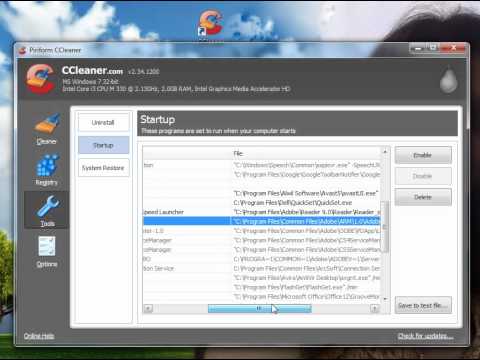 Piriform software CCleaner.avi