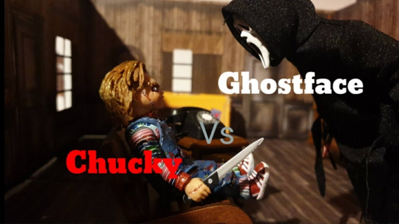 Chucky Vs Ghostface short stop motion