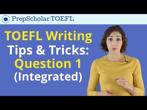 TOEFL Writing Question 1 Tips - Practice with Answers Video Lecture ...
