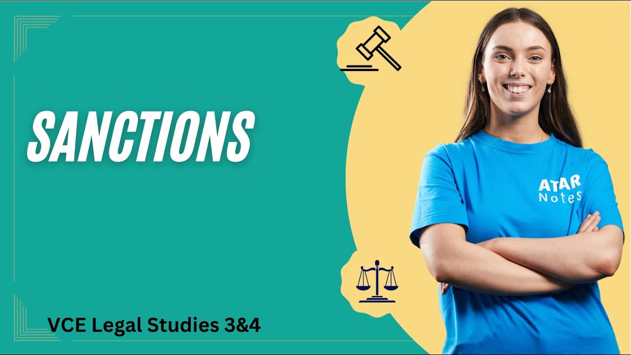 VCE 3&4 Legal Studies - Sanctions