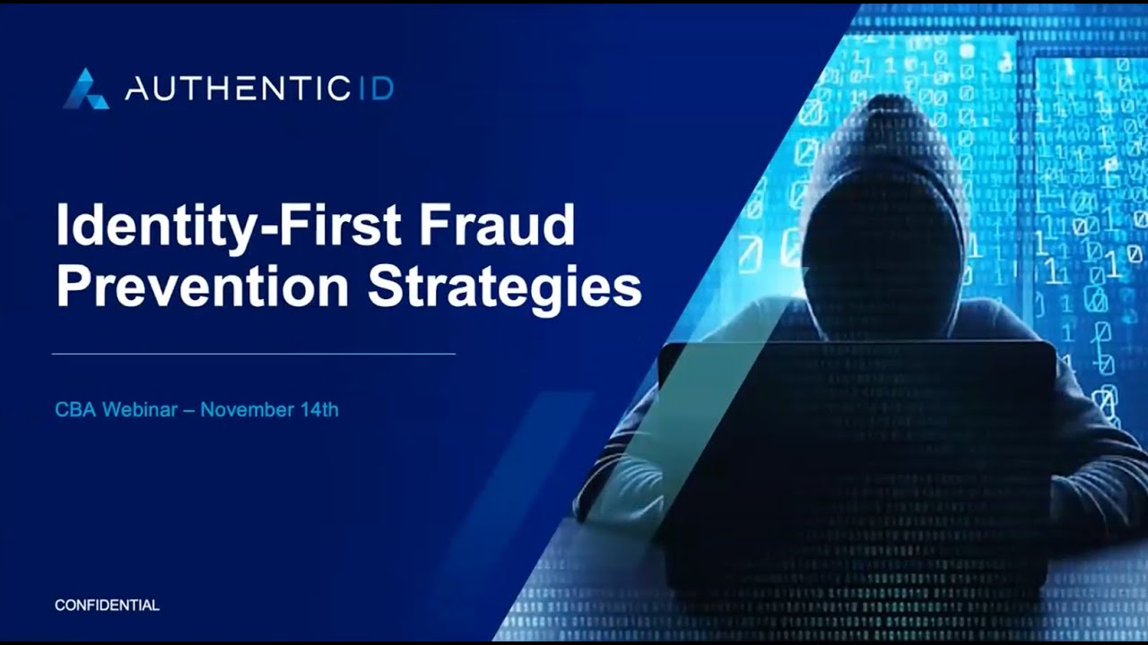 Identity-First Fraud Prevention Strategies for Financial Institutions [Webinar]