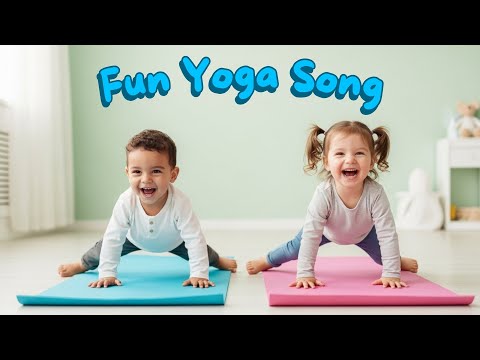 Fun Yoga Song for Toddlers! 🧘 | Easy Kids Exercise & Brain Break