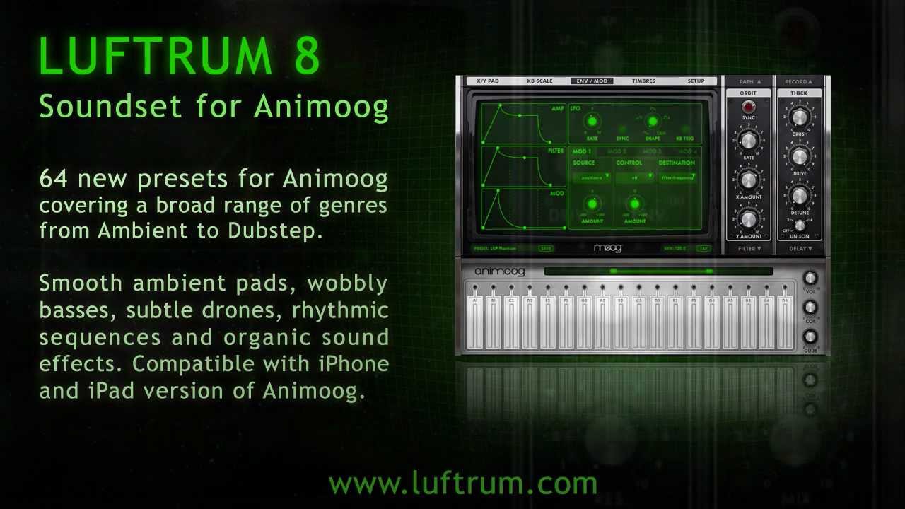Luftrum 8 - Soundset for Animoog