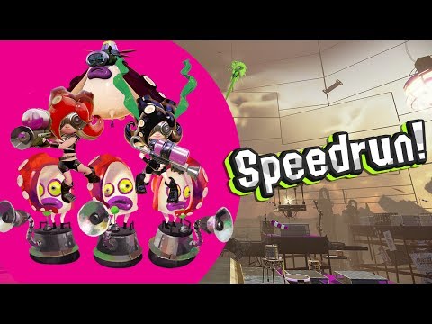 Splatoon Octo Valley speedrun!
