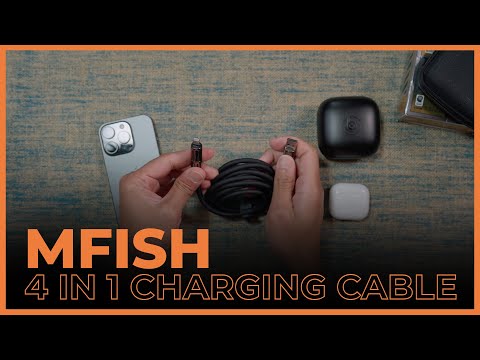 This 4-in-1 Cable Charge EVERYTHING Fast!
