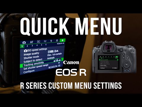 Canon R5 & R6: Wildlife photography Quick Menu setup (4147C002)