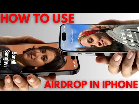 How To Use AirDrop In iPhone | Fix With Zubair